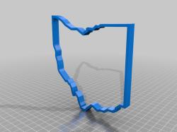 ohio outline 3D Models | Page 1 | STLFinder