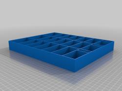 3 section mobile divider 3D Models | Page 1 | STLFinder