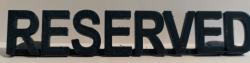 reserved table sign 3D Models | Page 1 | STLFinder