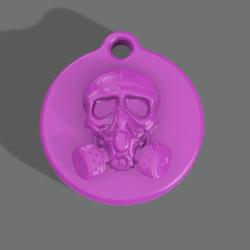 gas mask keychain 3D Models | Page 1 | STLFinder