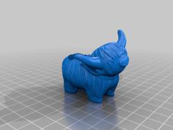 highland cow planter 3D Models | Page 1 | STLFinder