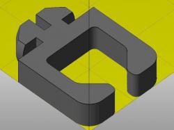 Cable holder for aluminium profile struts 20x20x6 3D Models | Page 1 ...