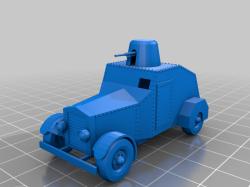 benzmgebrov armoured car 15mm 3d models 【 STLFinder