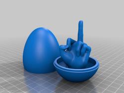 middle finger surprise egg 3D Models | Page 1 | STLFinder