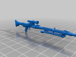 sniper rifle plastic model 1 12 | Page 1 | STLFinder
