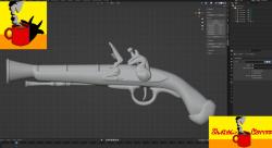 fk1220 trappers flint lock pistol kit amazon 3D Models | Page 1 | STLFinder