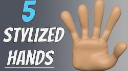 stylized hands 3D Models | Page 1 | STLFinder