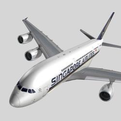 airbus a388 singapore airlines 3D Models | Page 1 | STLFinder