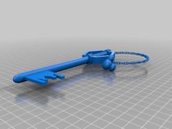 keyblade keychain 3d models 【 STLFinder