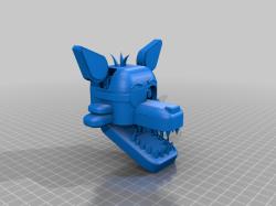 fnaf foxy head 3D Models | Page 1 | STLFinder