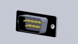 db9 connector male 3D Models | Page 1 | STLFinder