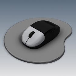 oversized fire horse themed keyboard and mouse pad 3D Models | Page 1 ...