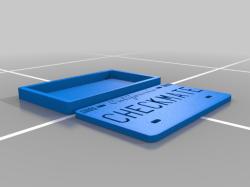 cheetah print license plate 3D Models | Page 1 | STLFinder