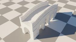 multi arch stone road bridge roman c4d 3D Models | Page 1 | STLFinder