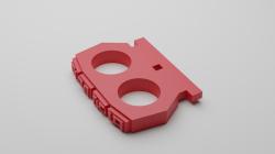 3 finger brass knuckles by 3D Models | Page 1 | STLFinder