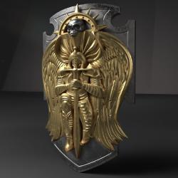 dark angels shield 3D Models | Page 1 | STLFinder