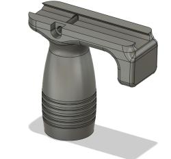 mp5k foregrip picatinny 3D Models | Page 1 | STLFinder