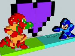 8bit glasses 3D Models | Page 1 | STLFinder