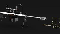 50 caliber barrett rifle 3D Models | Page 1 | STLFinder