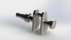 crankshaft 2d drawing 3d models 【 STLFinder