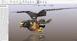 mechanical flying bird 3d models 【 STLFinder