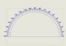 braille protractor 3d models 【 STLFinder