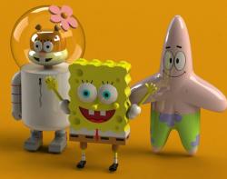 sandy sponge bob 3D Models | Page 1 | STLFinder