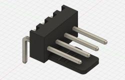 4 pin header connector 3D Models | Page 1 | STLFinder
