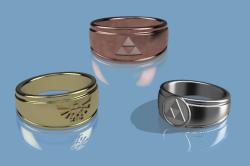 zelda triforce ring 3D Models | Page 1 | STLFinder