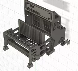 Celtic knot tablet weaving loom - Free 3D Model | STLFinder