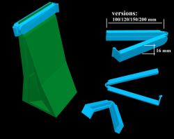 bag closure clips 3d models 【 STLFinder