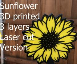 3d printed sunflower | Page 1 | STLFinder