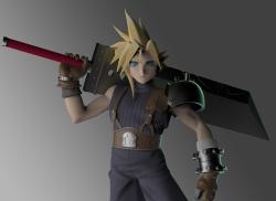cloud strife fanart 3D Models | Page 1 | STLFinder