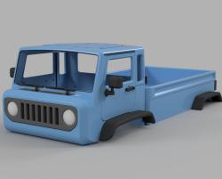 crawler 1992 jeep comanche 1 10 rc body 313mm 3D Models | Page 1 ...