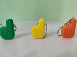 cute girl lip smacker with key chain 3D Models | Page 1 | STLFinder