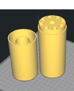 fx stackable moderator 3D Models | Page 1 | STLFinder