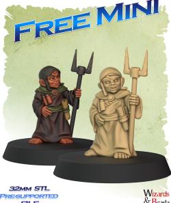 halfling wizard miniature 3D Models | Page 1 | STLFinder