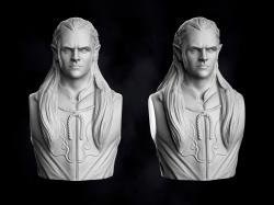 legolas fan art 3d models 【 STLFinder