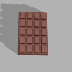 chocolate bar stl 3D Models | Page 1 | STLFinder