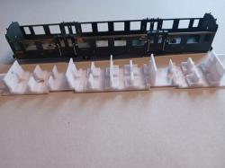 30mm thick 2nd class hard wood glazed and skeleton shutter 3D Models ...