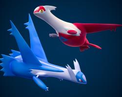 latios latias 3D Models | Page 1 | STLFinder