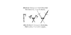 axe wall display 3D Models | Page 1 | STLFinder