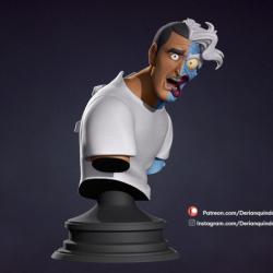 the batman cartoon two face 3D Models | Page 1 | STLFinder