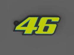 rossi keychain 3d models 【 STLFinder