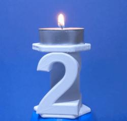 number 2 birthday candle 3D Models | Page 1 | STLFinder