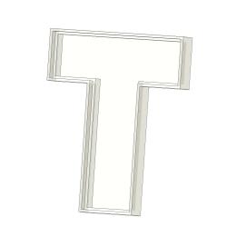 letter t 3D Models | Page 1 | STLFinder