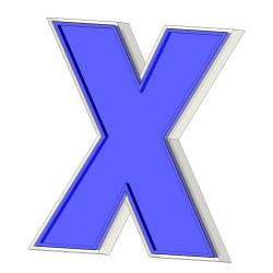 letter x 3D Models | Page 1 | STLFinder