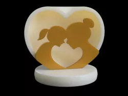 Mother's Day hearts charms or key chains - Free 3D Model | STLFinder