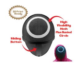 squid game mask 3d print file | Page 1 | STLFinder