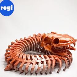 skeleton snake 3d models 【 STLFinder